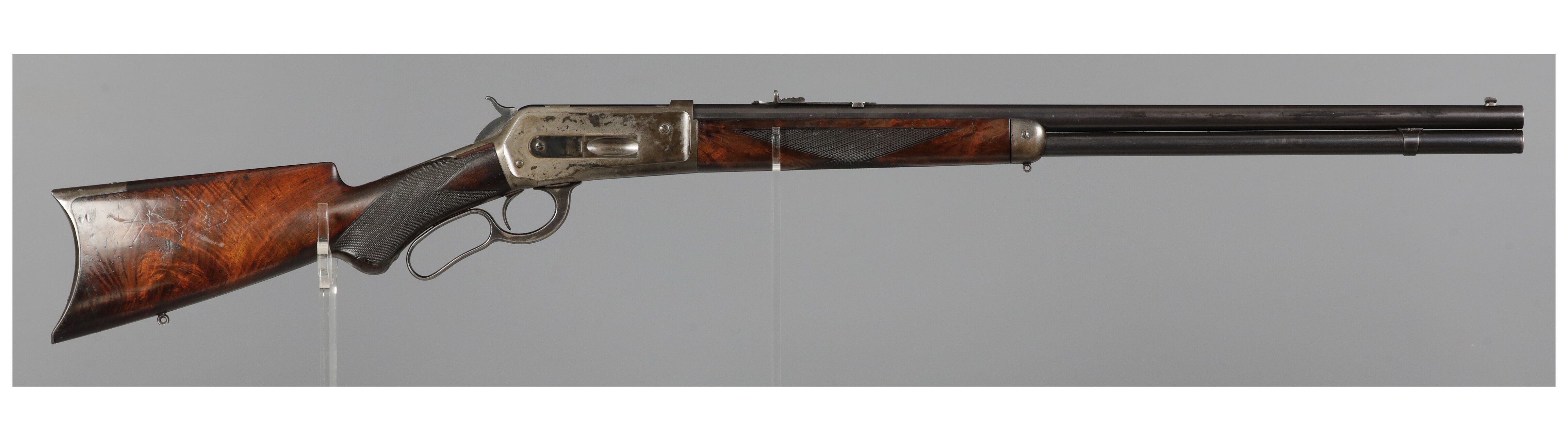Antique Winchester Deluxe Model 1886 Lever Action Rifle | Rock Island ...