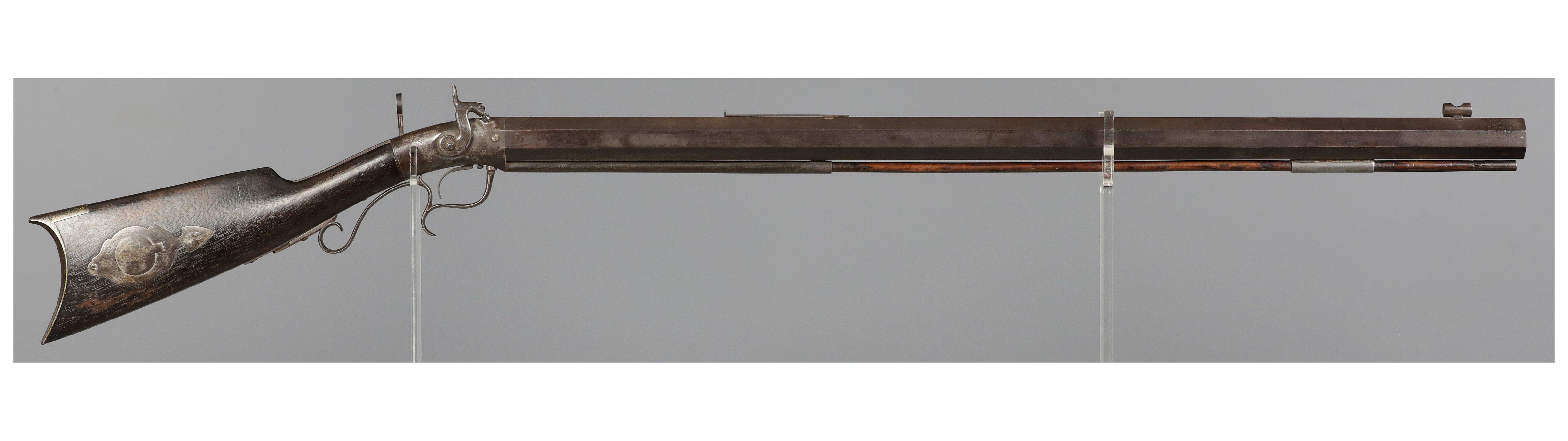 American Heavy Barrel Percussion Rifle | Rock Island Auction