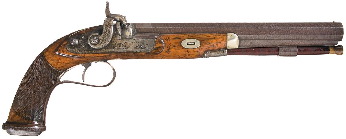 Thomas Tyrer Richmond, Virginia Percussion Dueling Pistol | Rock Island ...