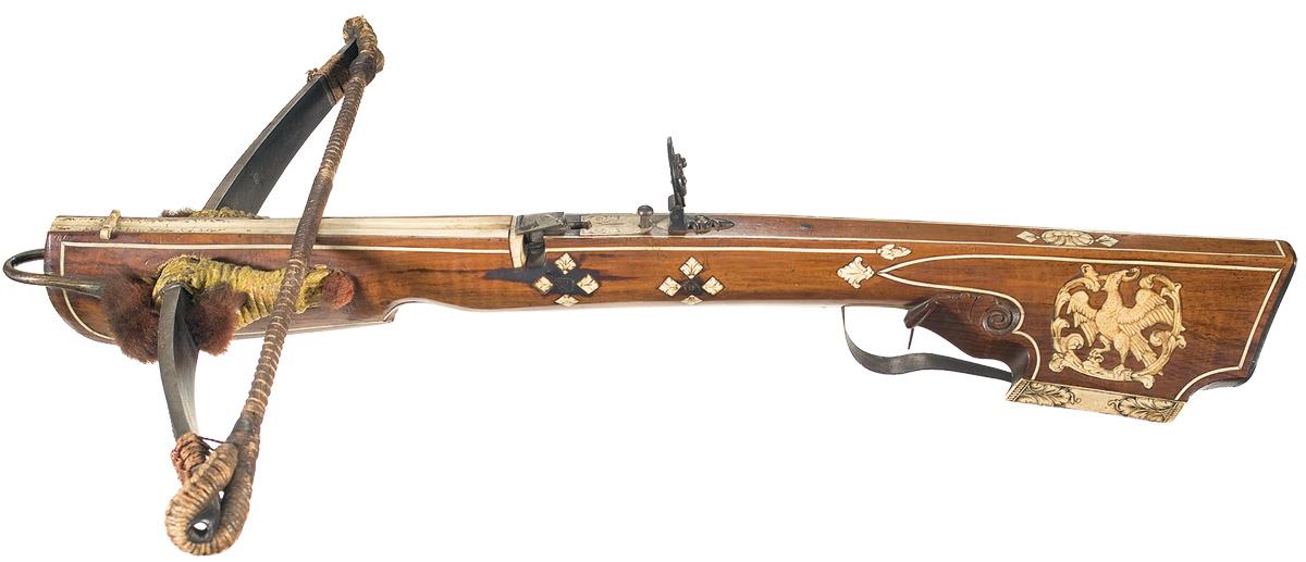 European Crossbow with Fine Bone Inlay Accents | Rock Island Auction