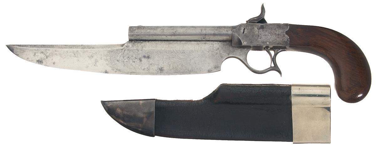 Elgin Cutlass Cutlass Pistol 36 percussion | Rock Island Auction