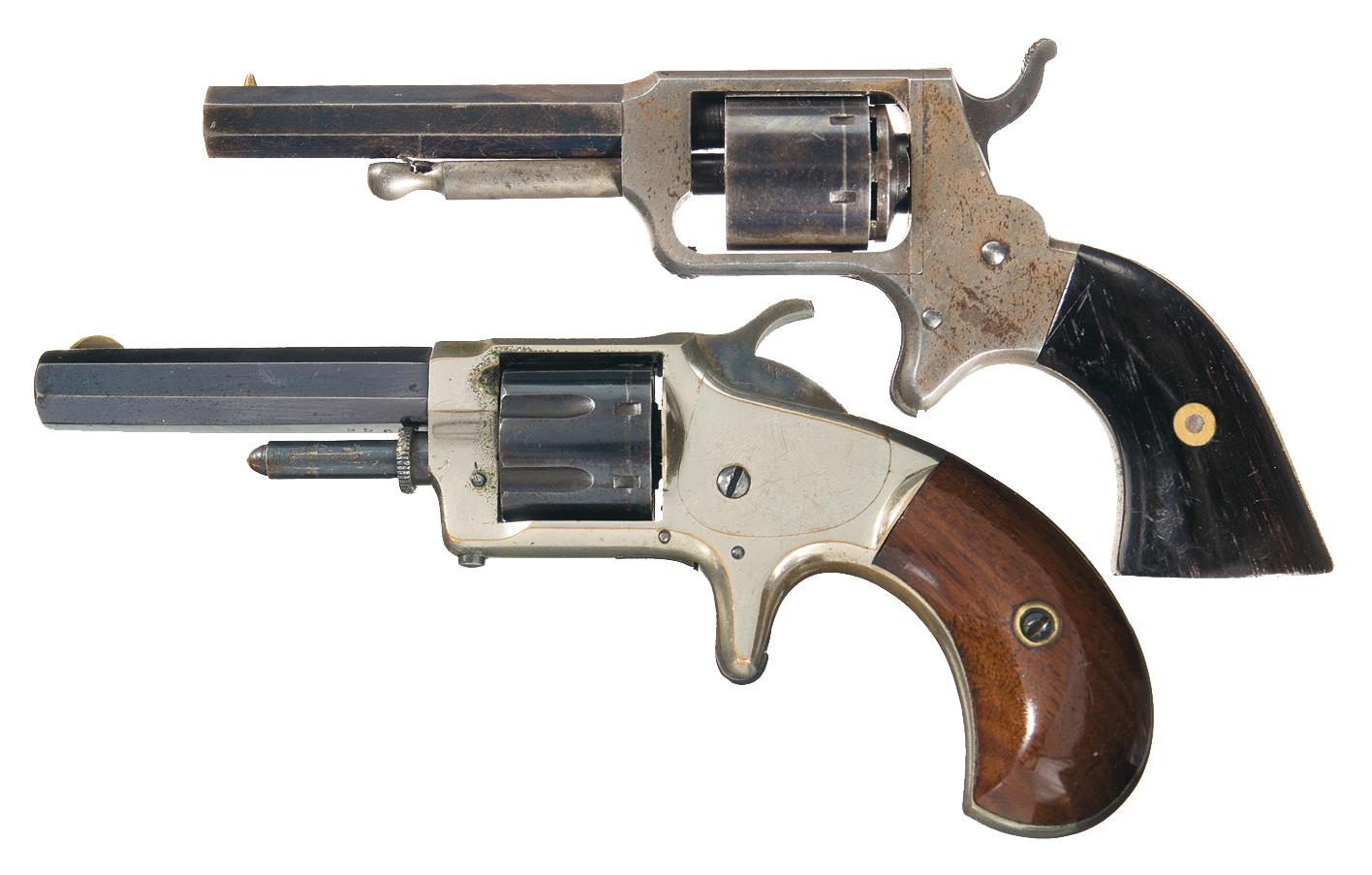 Two Spur Trigger Revolvers | Rock Island Auction