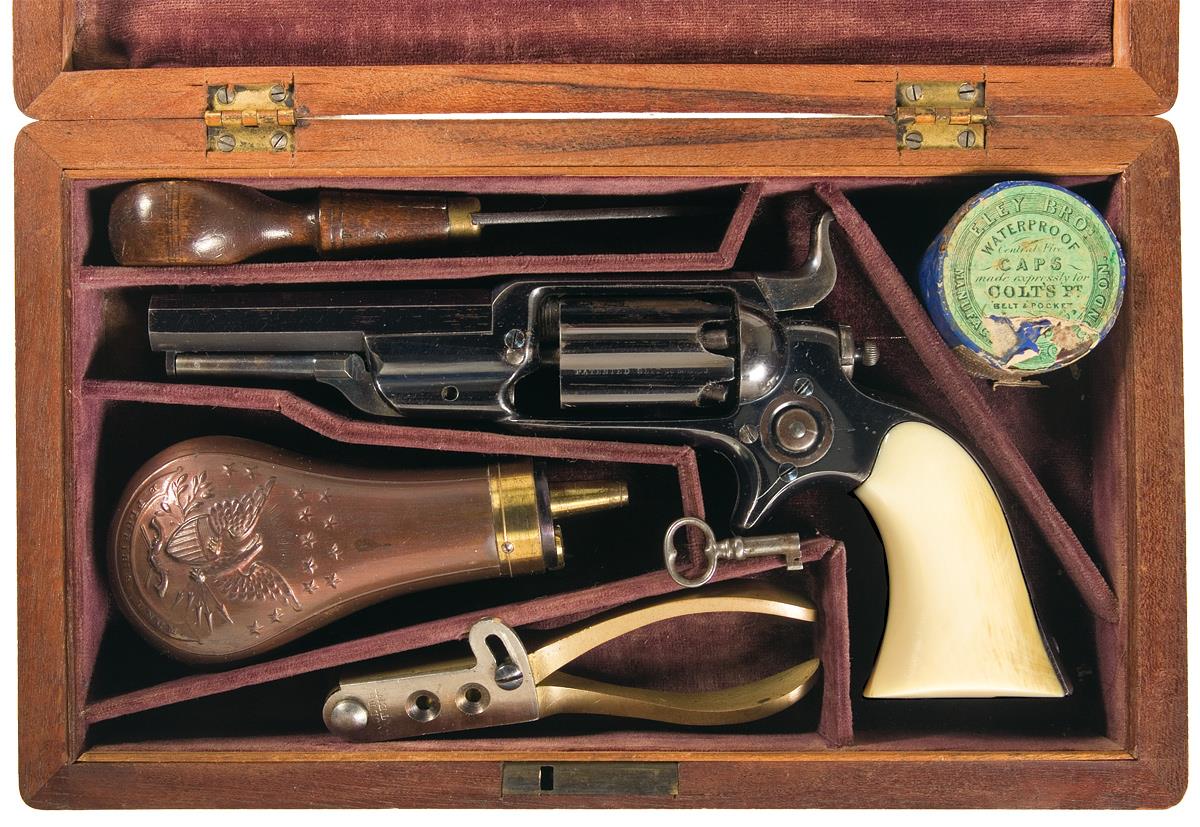 Colt Root Revolver 28 Percussion | Rock Island Auction