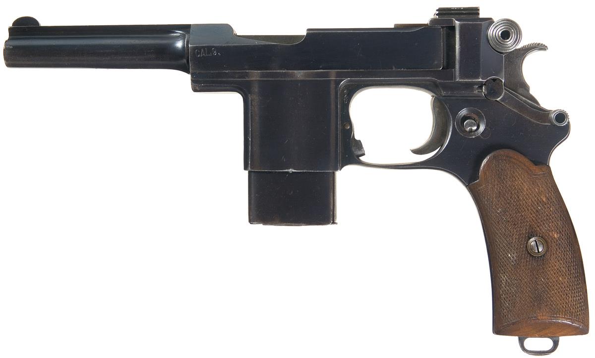Extremely Rare Bergman 'MARS' Semi-Automatic Pistol | Rock Island Auction