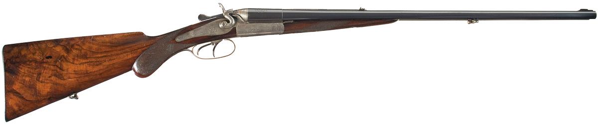 J.P. Sauer Double Barrel Back Action Hammer Rifle | Rock Island Auction