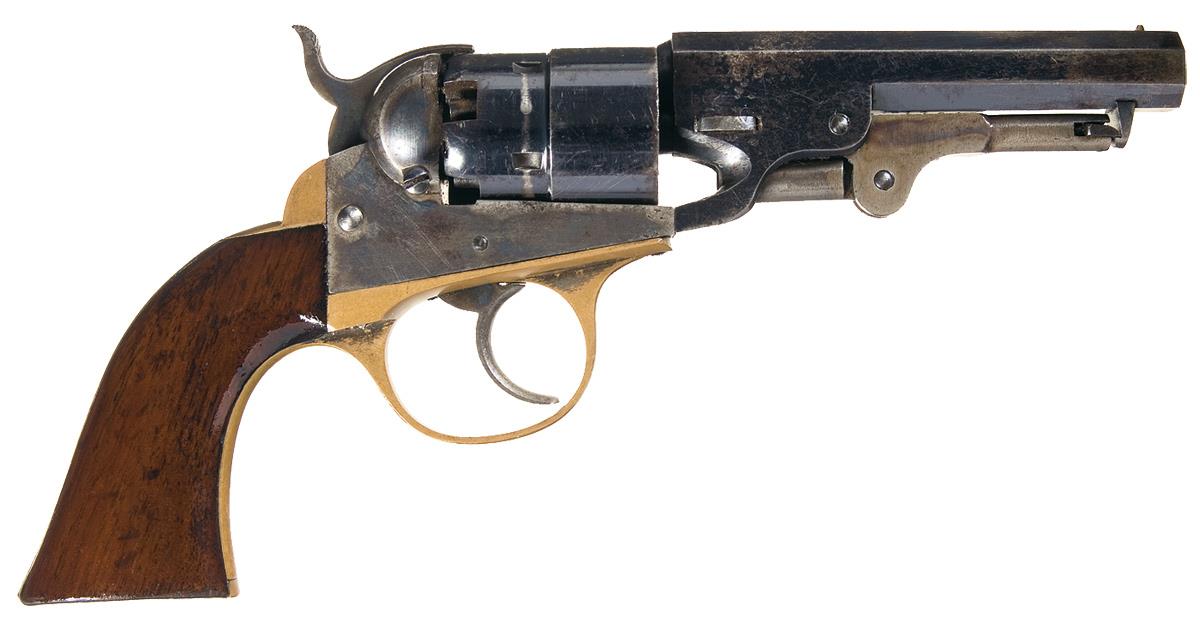 J.M. Cooper Navy Model Double Action Revolver | Rock Island Auction