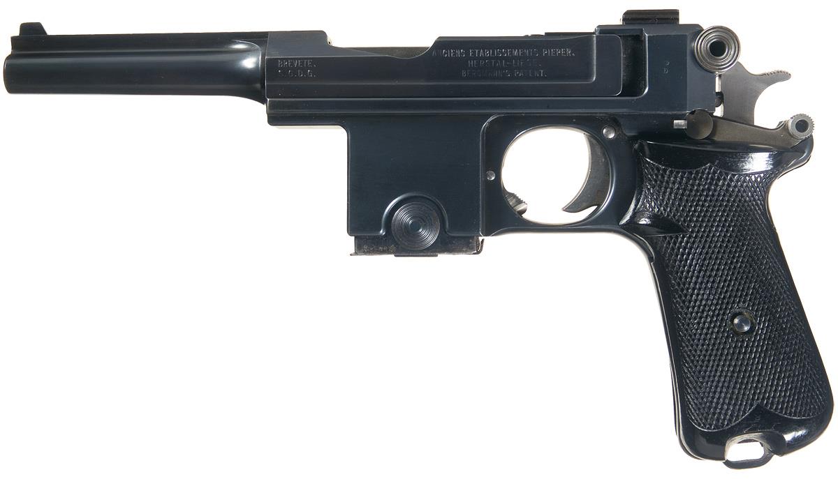 Bergman, Pieper 1910/21 Pistol 9 mm Bergman | Rock Island Auction