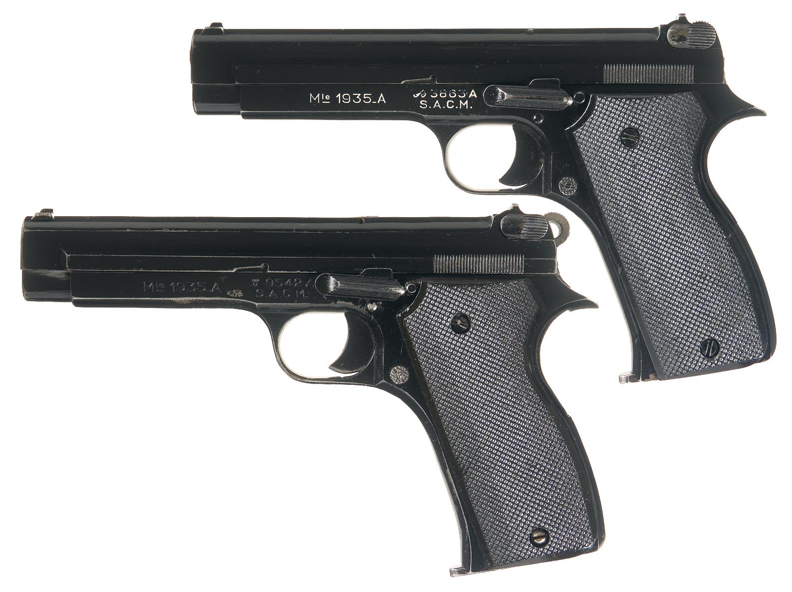 Two French Model 1935-A Pistols | Rock Island Auction