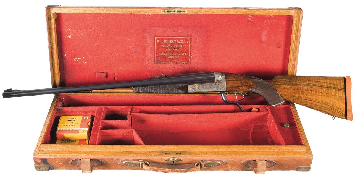 Jeffery W J & Co Ltd Double-Rifle 600 EX | Rock Island Auction