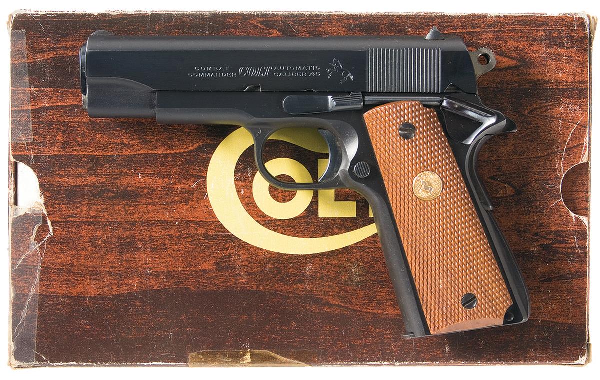 Colt Combat Commander Semi-Automatic Pistol with Box | Rock Island Auction