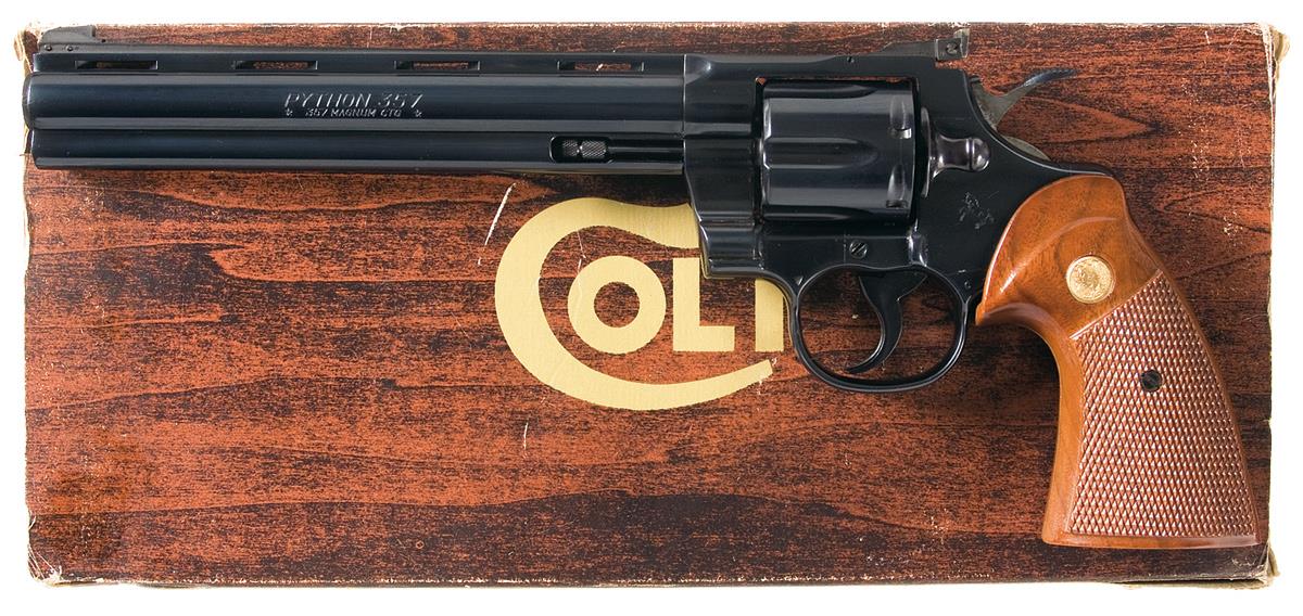 Colt Python Model Double Action Revolver with Box | Rock Island Auction