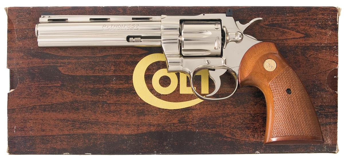 Colt Python Model Double Action Revolver with Box | Rock Island Auction