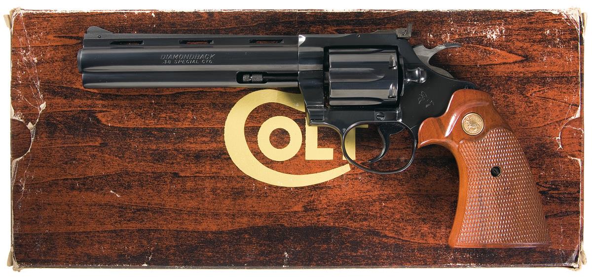 Colt Diamondback with box - Price $1380.00 | Rock Island Auction