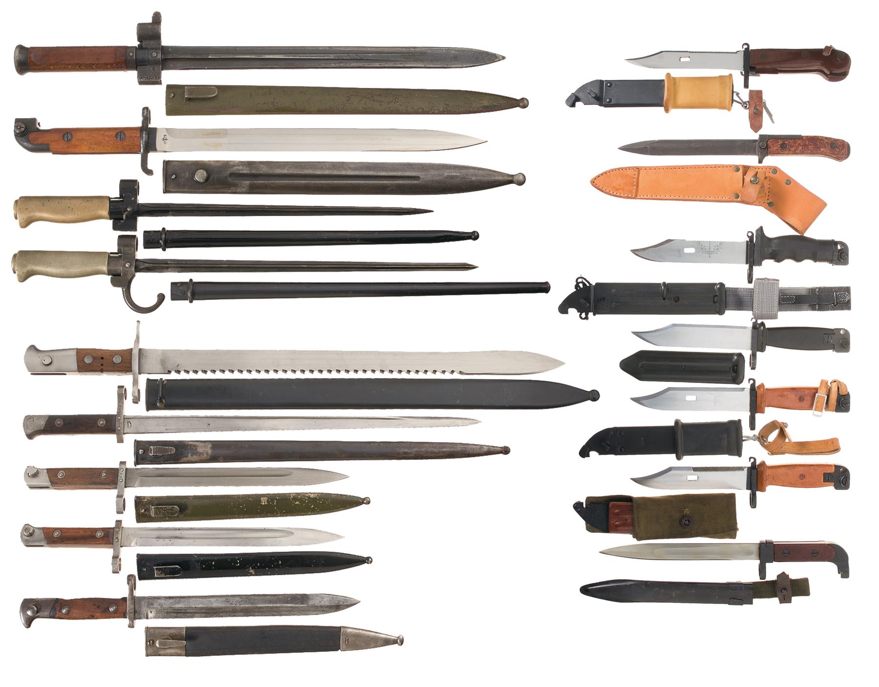 Group of European Bayonets | Rock Island Auction