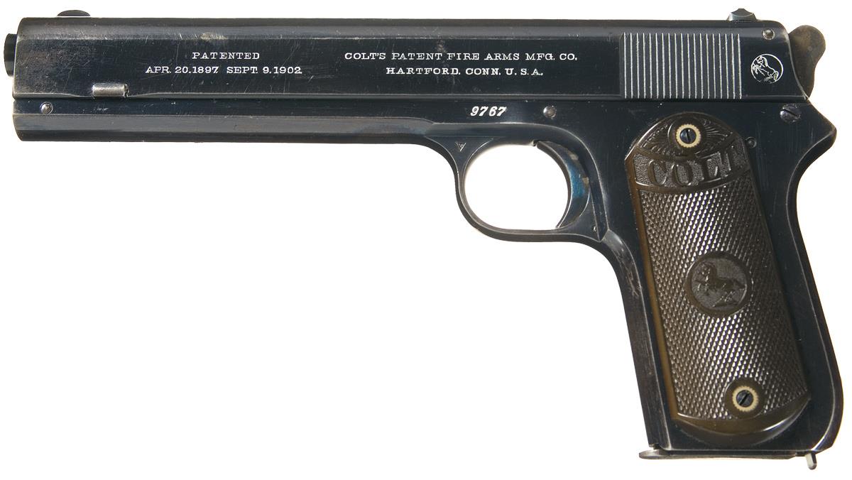 Excellent Colt Model 1902 Sporting Semi-Automatic Pistol | Rock Island ...