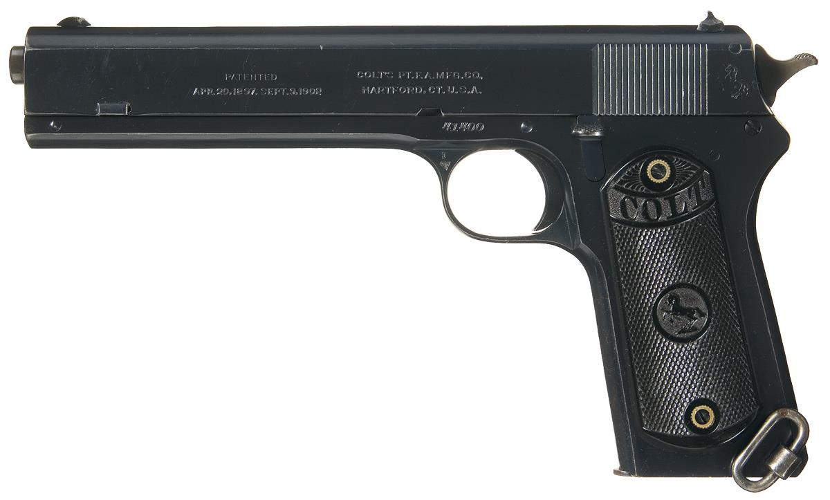 Excellent Colt Model 1902 Military Semi-Automatic Pistol | Rock Island ...
