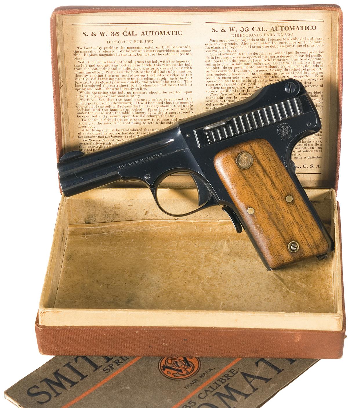 Smith & Wesson 35 Automatic Pistol 35 S&W | Rock Island Auction