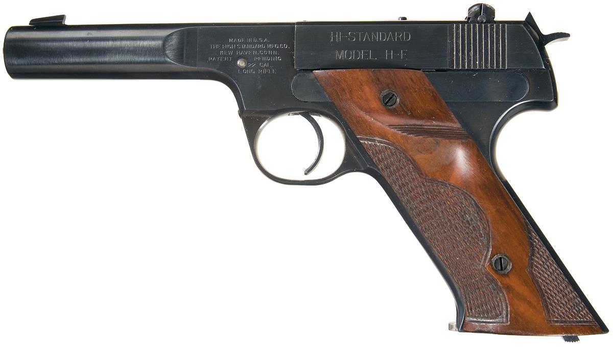 Excellent Scarce High Standard Model H-E Semi-Automatic Pistol | Rock ...