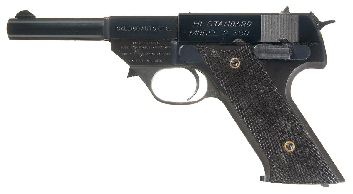 Excellent High Standard Model G 380 Semi-Automatic Pistol | Rock Island ...