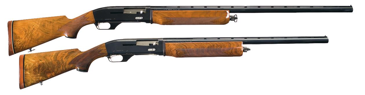 Two Ithaca Mag 10 Semi-Automatic Shotguns | Rock Island Auction