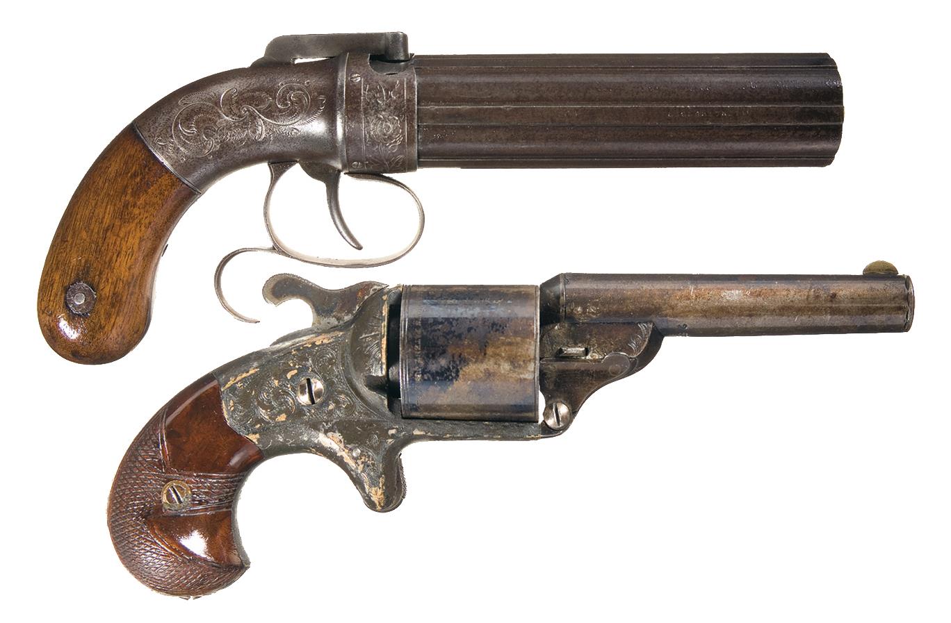 Two Antique Handguns | Rock Island Auction