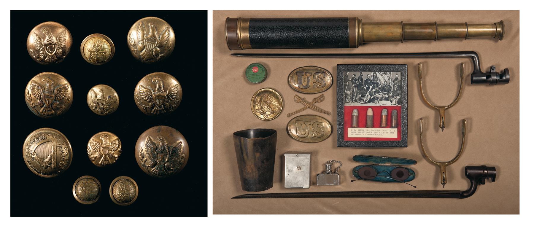 Large Assortment of Civil War Items | Rock Island Auction