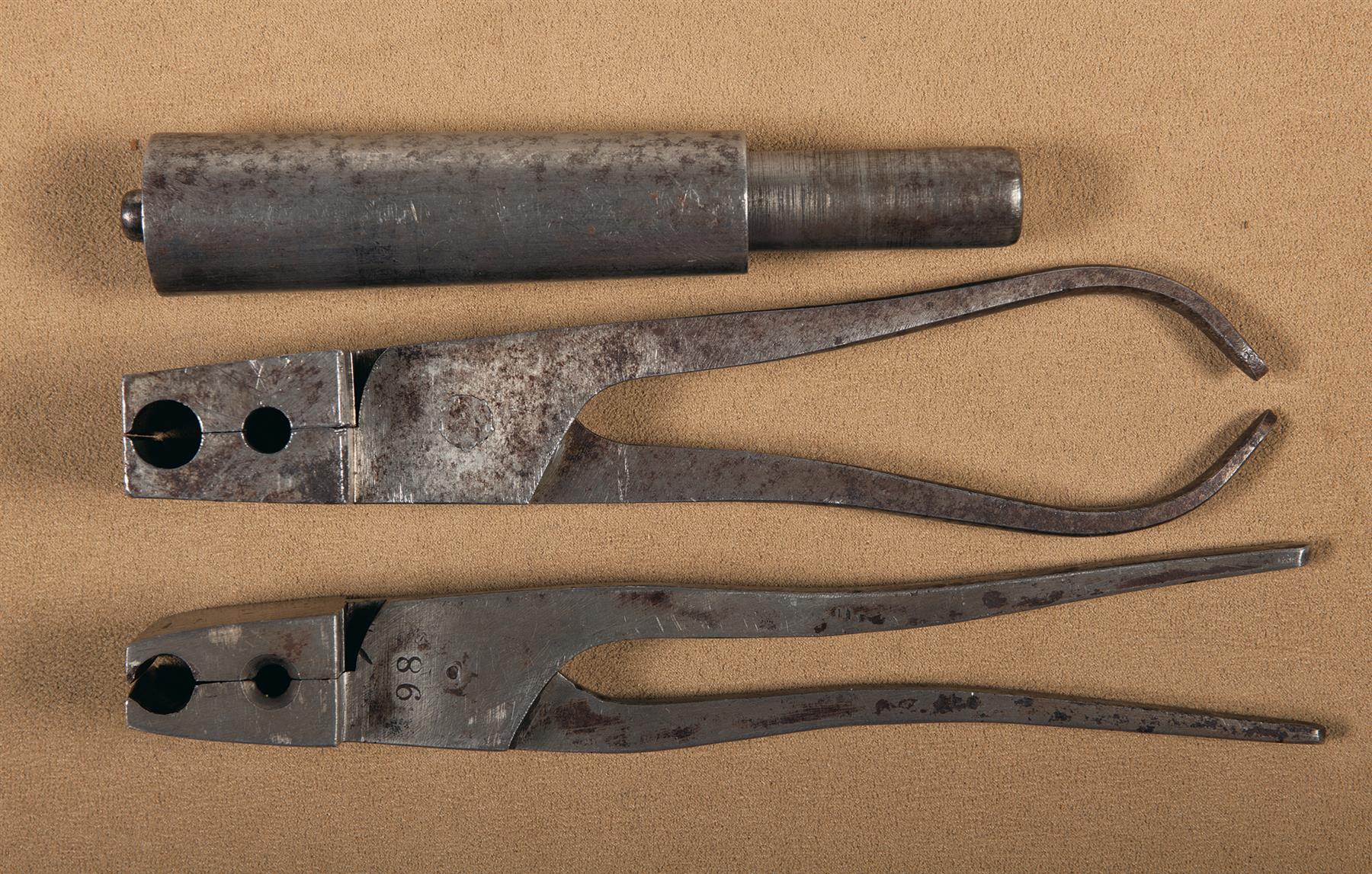 Two Sharps Bullet Molds and a Bullet Sizing Die | Rock Island Auction