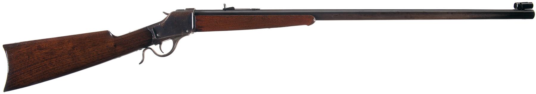 Rare Winchester High Wall Single Shot 44-40 Caliber Rifle | Rock Island ...