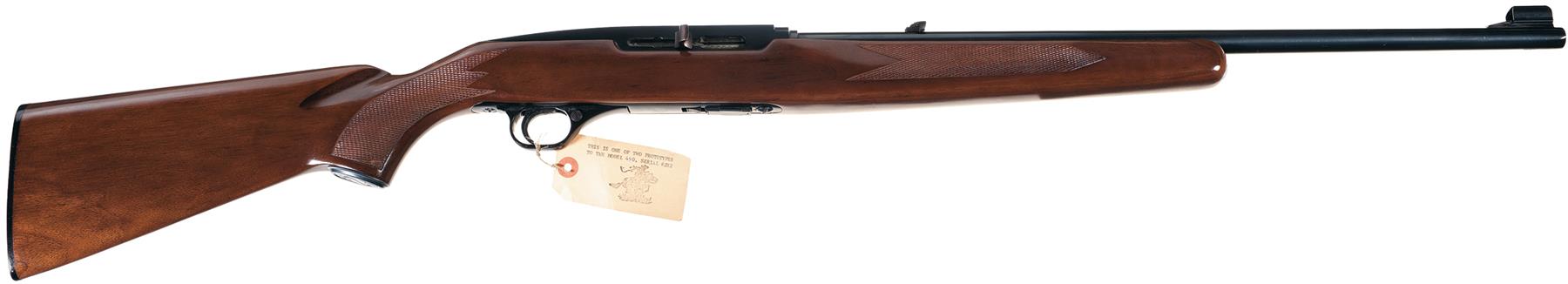 Winchester Model 490 Prototype Semi-Automatic Rifle Serial No. 2 | Rock ...