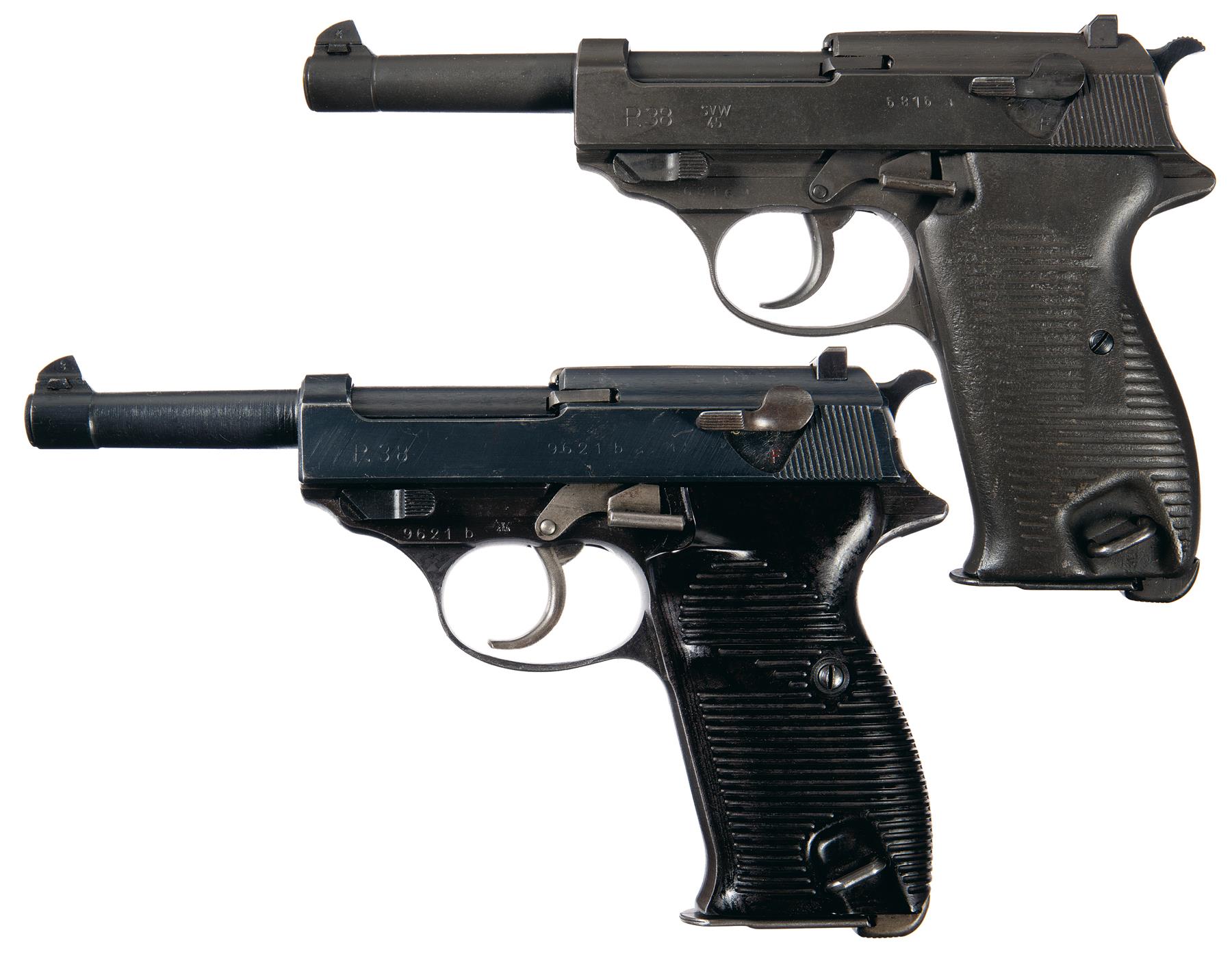 Two P-38 Pistols | Rock Island Auction