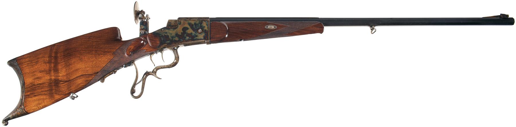 German Single Shot System Reform Schuetzen Rifle | Rock Island Auction