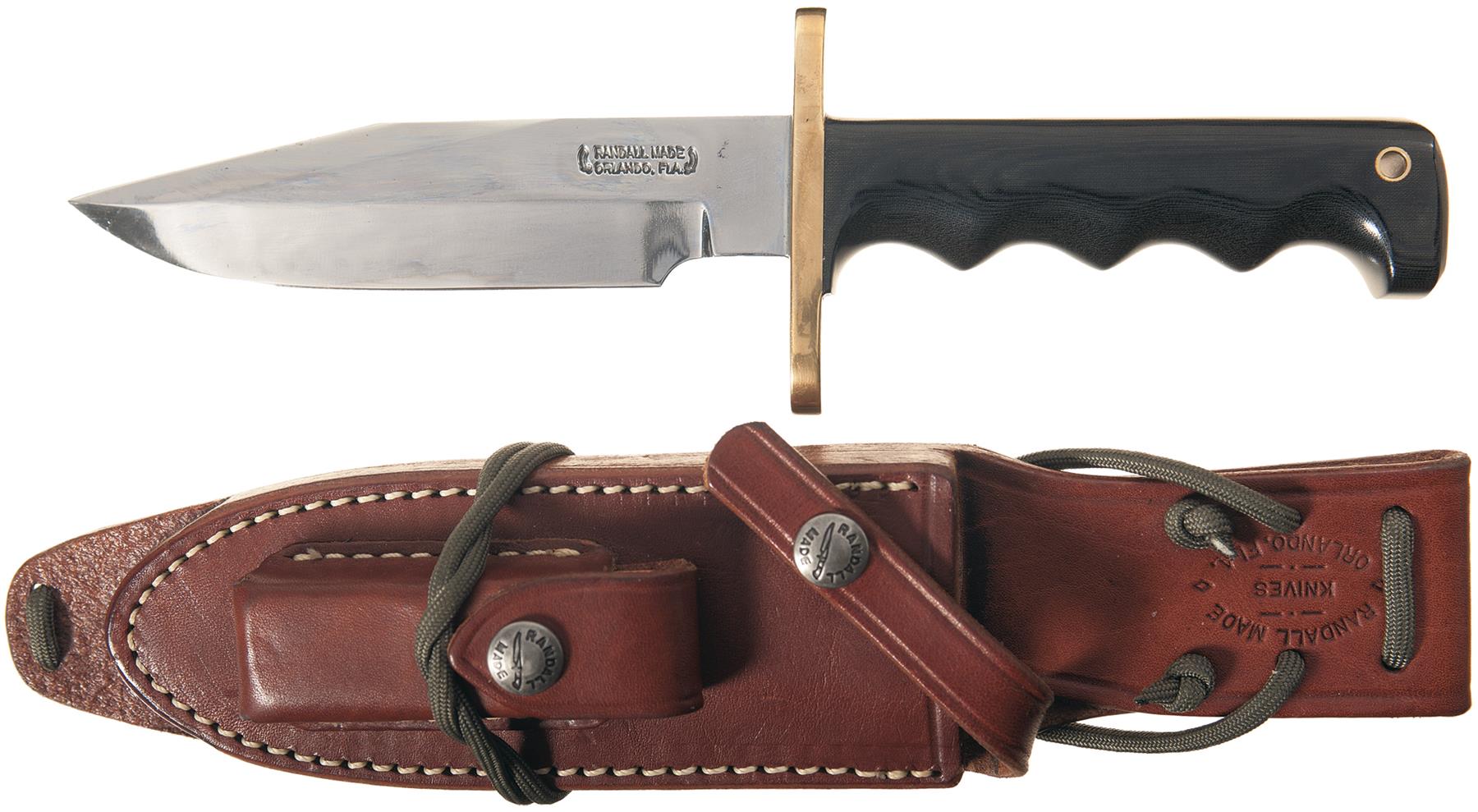 Randall Made Model 15 Airman Combat Knife with Sheath | Rock Island Auction