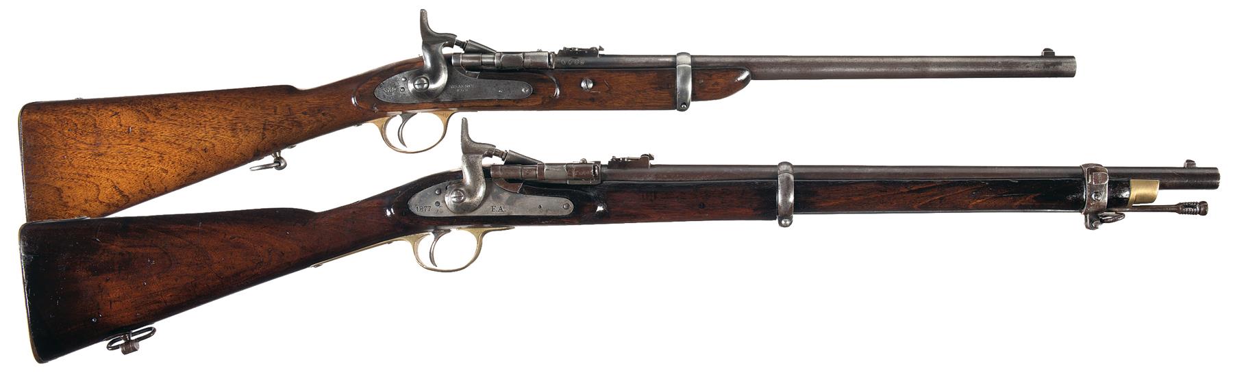 Two British Snider Patent Breech Loading Carbines | Rock Island Auction