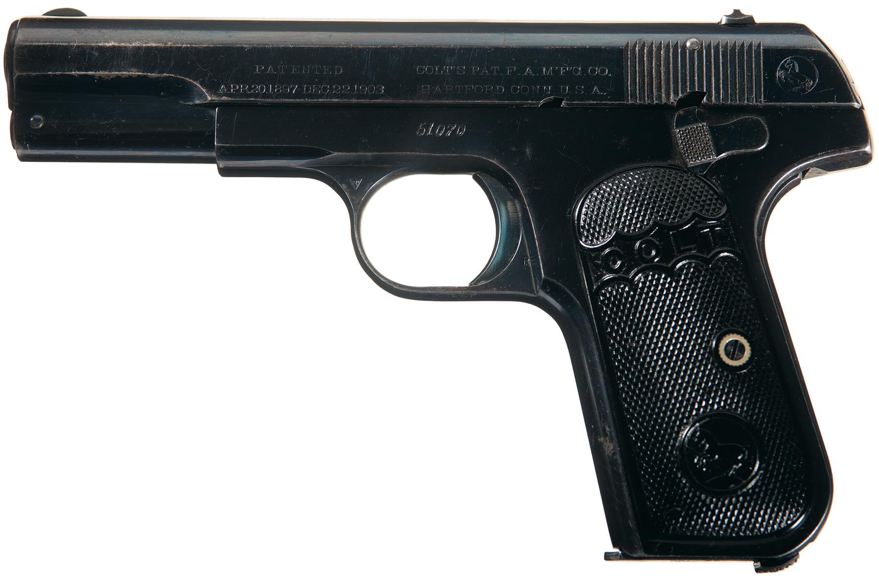 Colt Model 1903 Semi-Automatic Pocket Pistol | Rock Island Auction