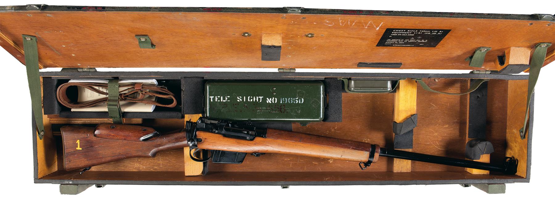 Enfield L42A1 Rifle 7.62 mm Nato (308) | Rock Island Auction
