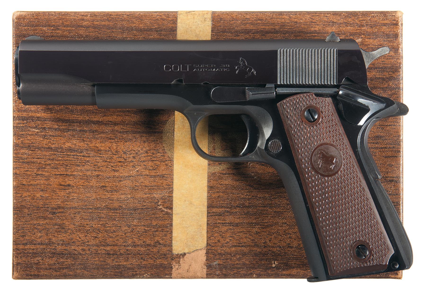 Excellent Colt Super 38 Semi-Automatic Pistol with Matching Box | Rock ...