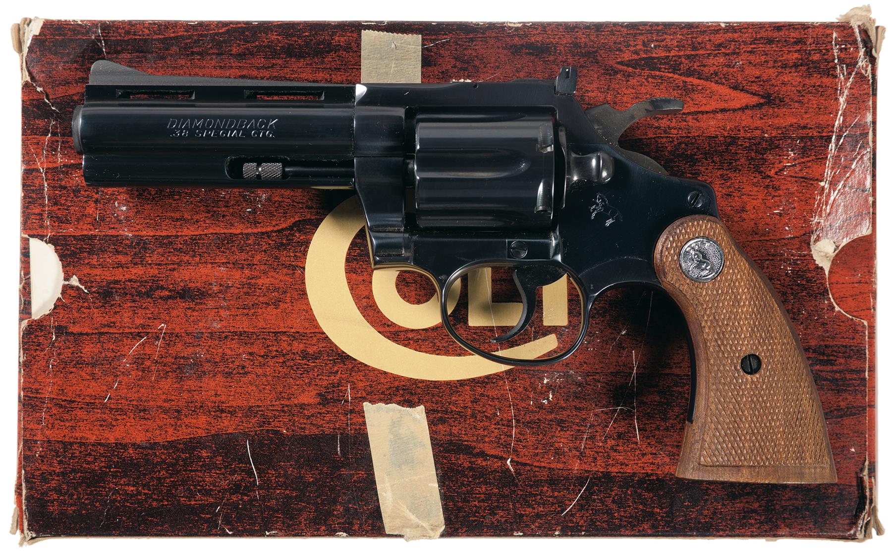 Colt Diamondback Double Action Revolver with Box | Rock Island Auction