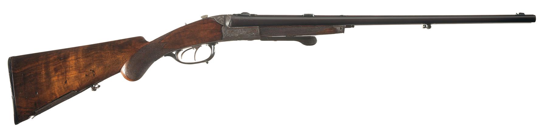 Hoffman Double Barrel Rifle 11 mm | Rock Island Auction