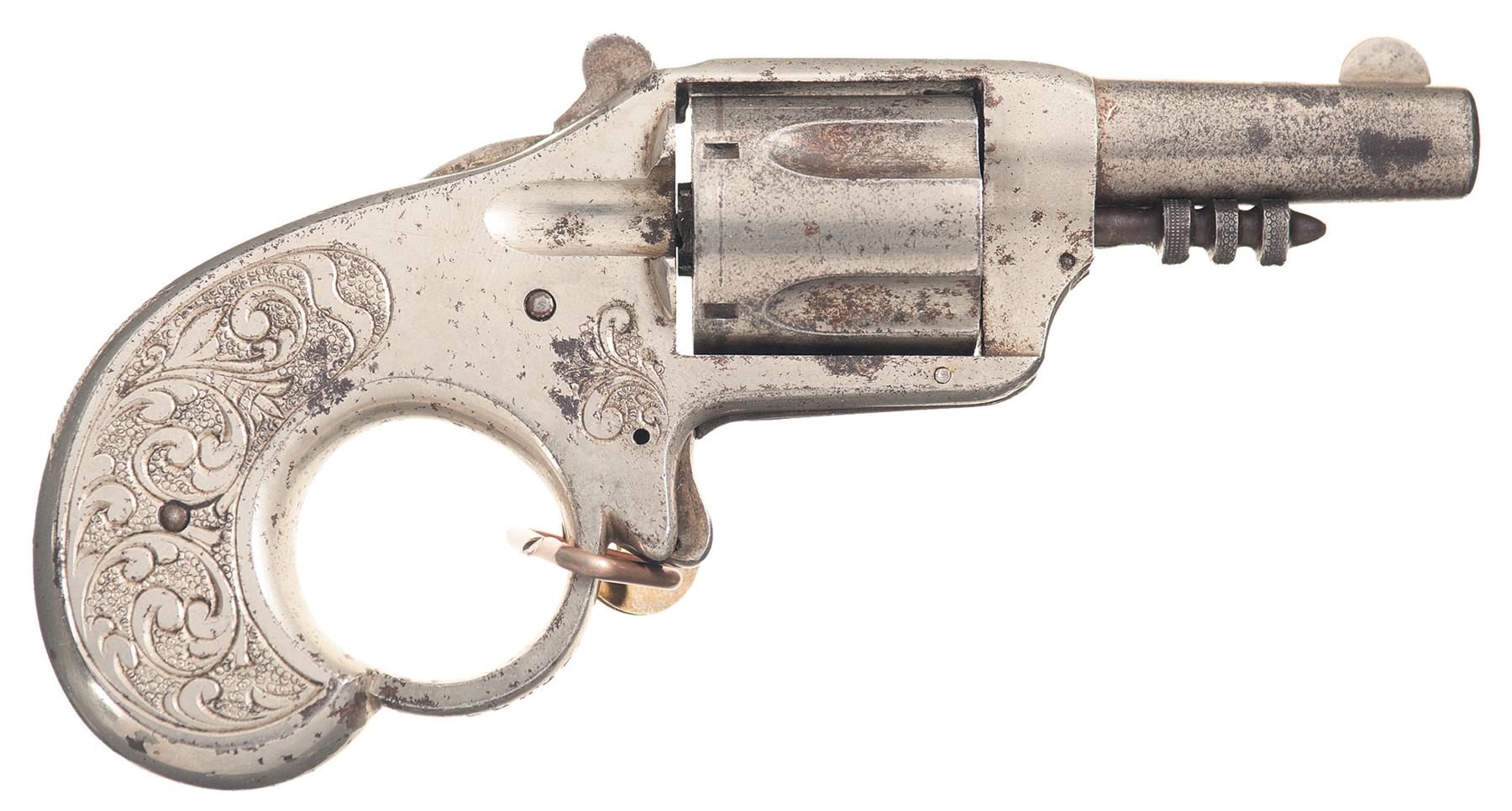 Rare James Reid New Model Knuckle Duster Revolver | Rock Island Auction