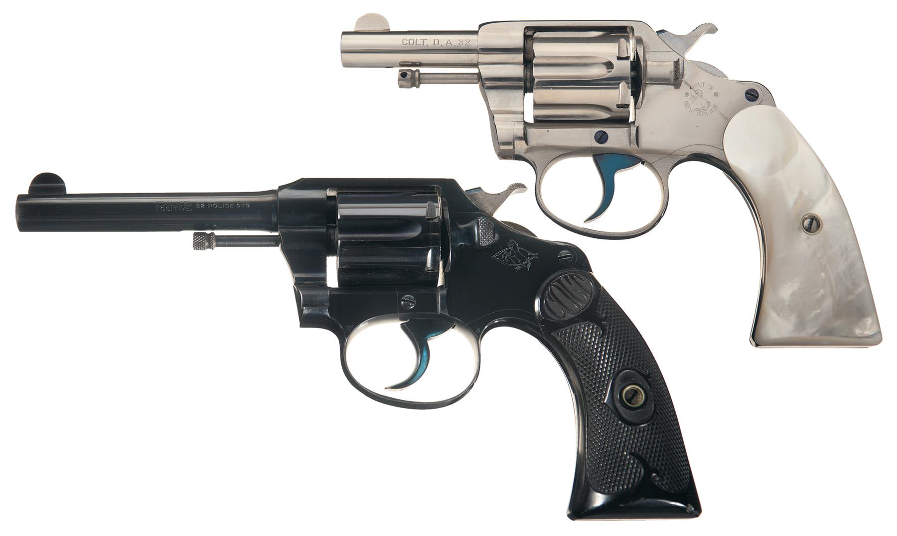 Two Colt DA Revolvers | Rock Island Auction