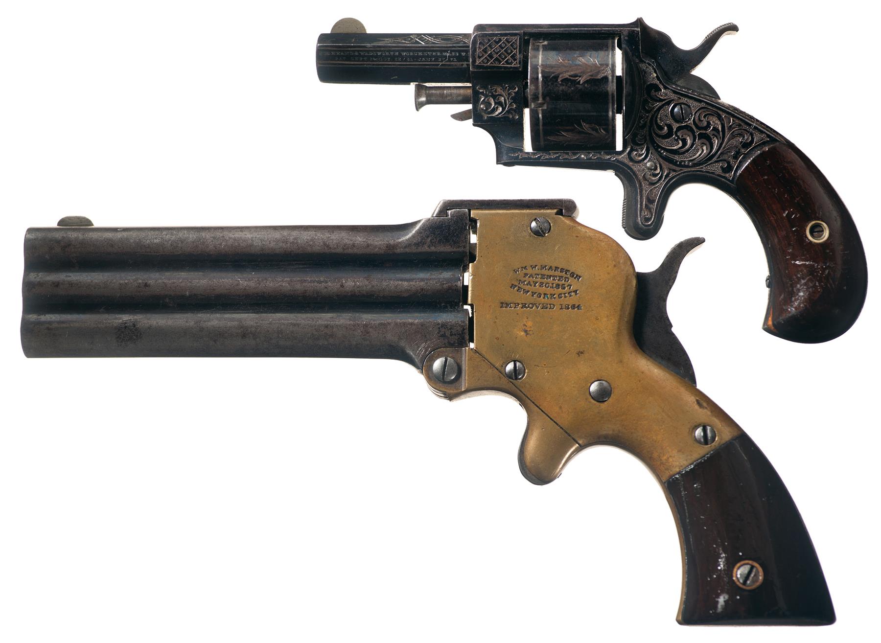 Two Antique Handguns | Rock Island Auction