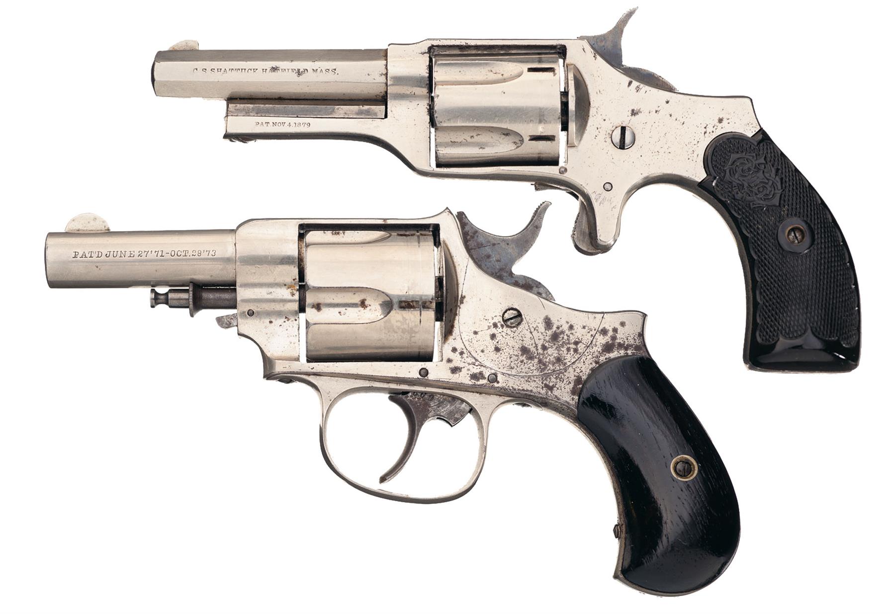 Two Antique American Revolvers | Rock Island Auction