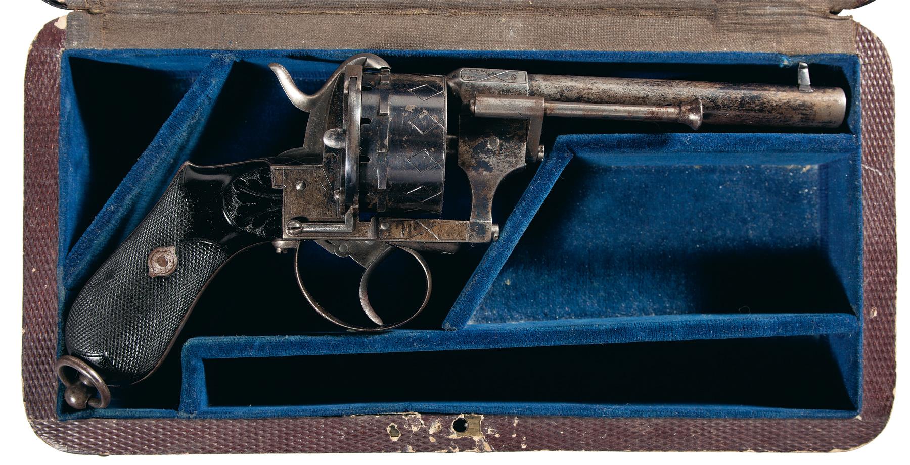 Chaineux Pinfire-Revolver 8 mm PF | Rock Island Auction