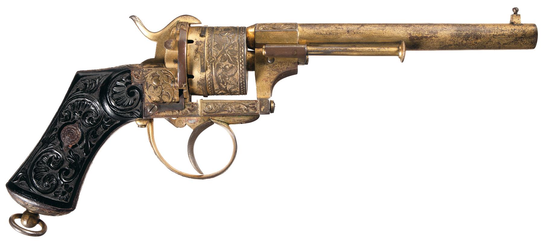 Chaineux Pinfire-Revolver 9 mm Pinfire | Rock Island Auction