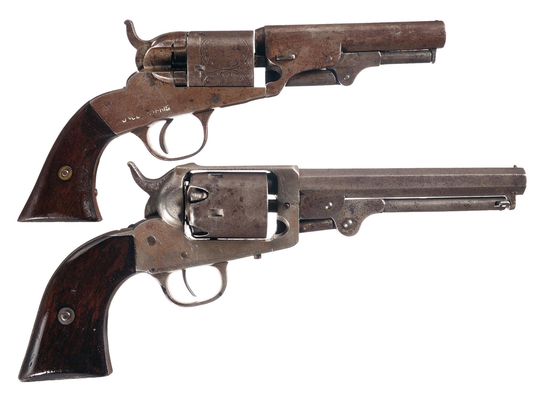 Two Antique American Revolvers | Rock Island Auction