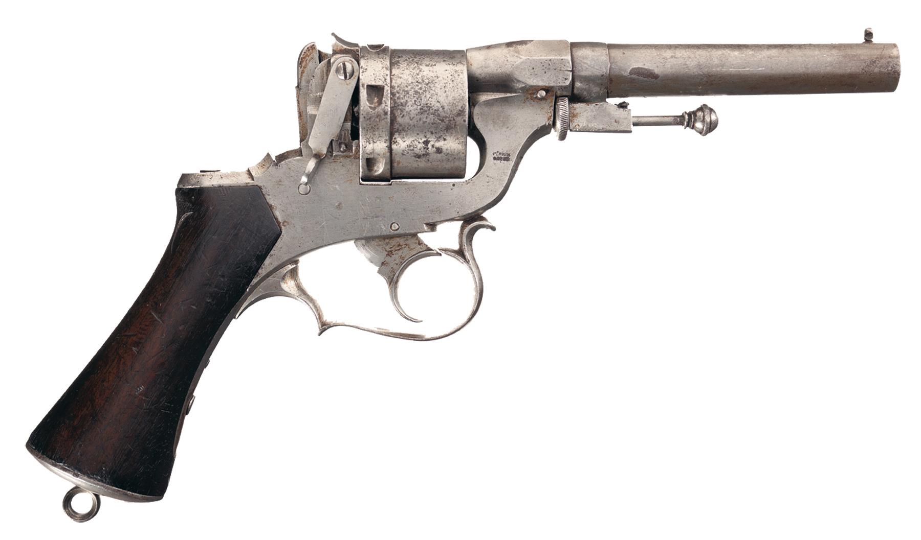 French Perrin Era Civil War Revolver | Rock Island Auction