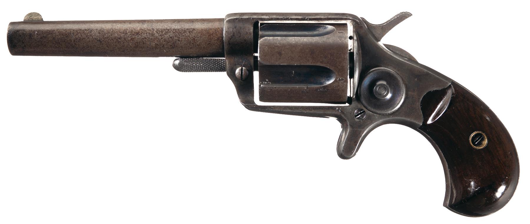 Rare British Proofed Colt New Line .38 Revolver with Long Barrel | Rock ...