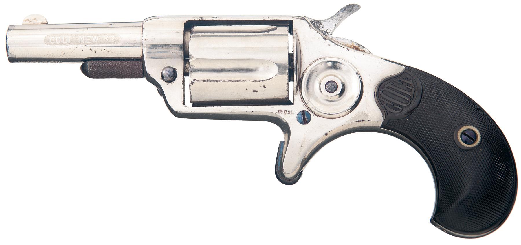 Colt New Line 32 Caliber Etched Panel Revolver | Rock Island Auction