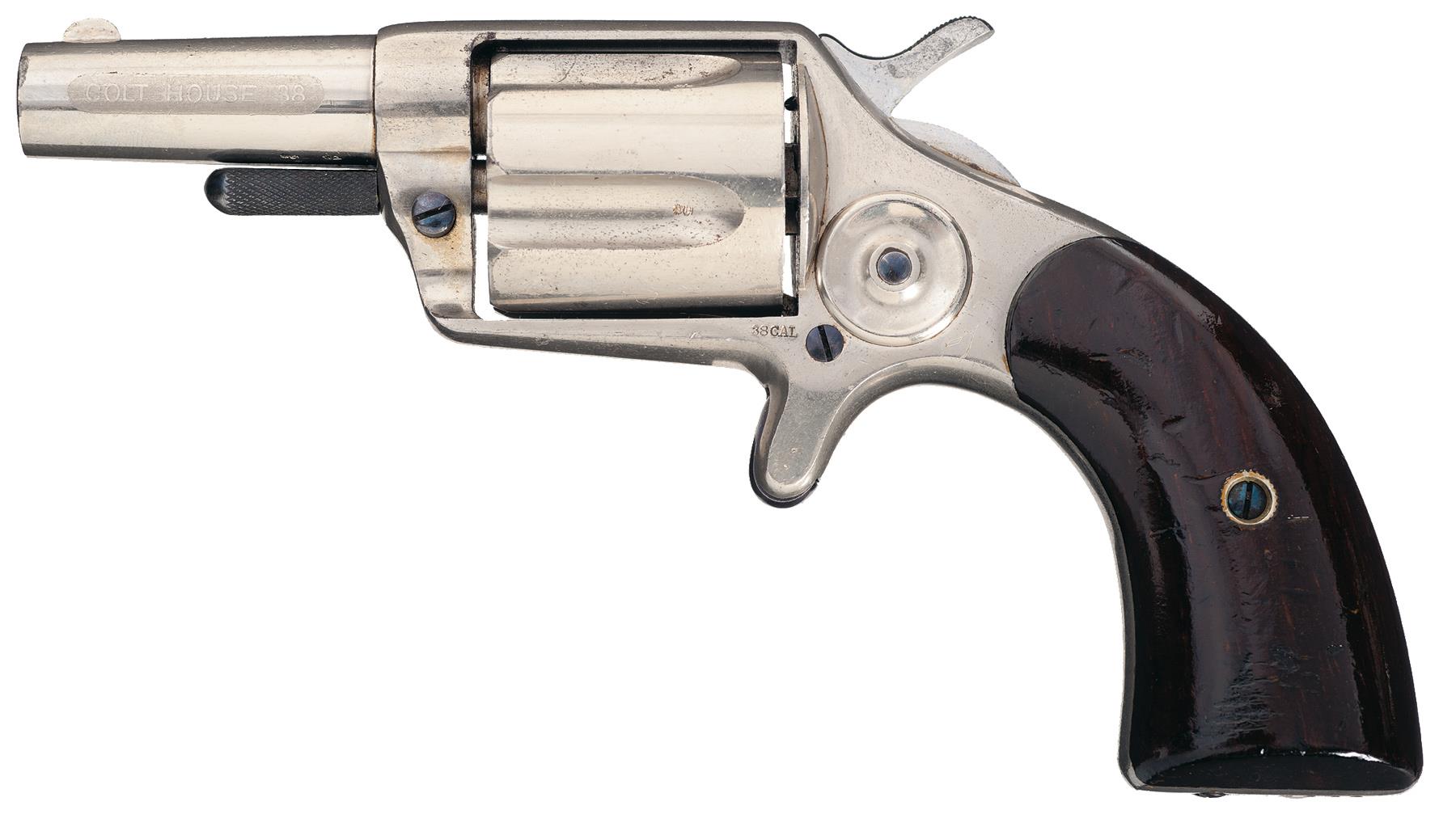 Colt New House Revolver 38 long Colt | Rock Island Auction