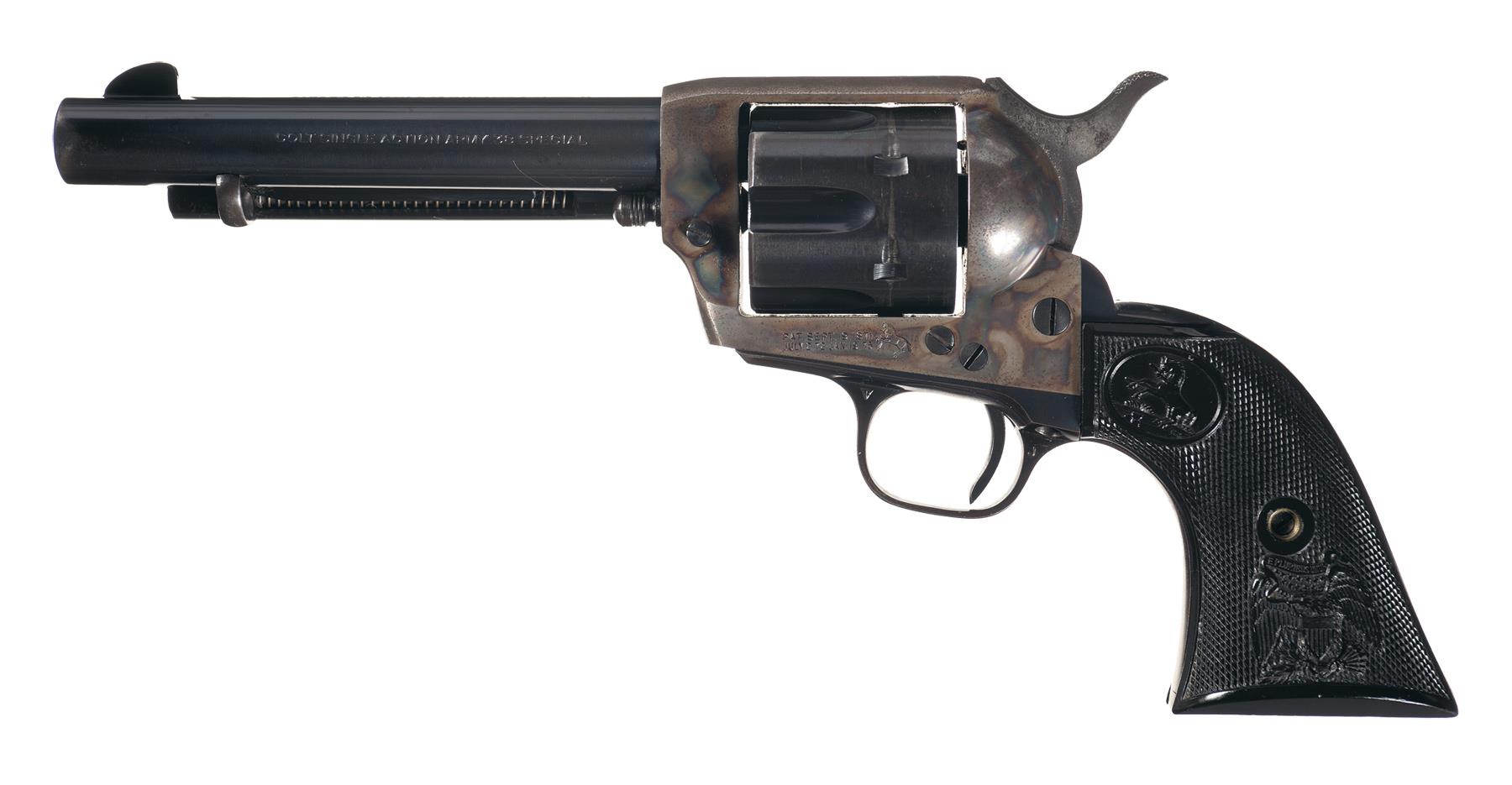 Colt Single Action Army Second Generation Revolver in 38 Special | Rock ...